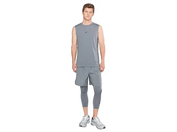 Nike Pro Dri-fit Slim Sleeveless Top - Gray