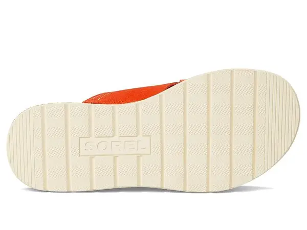 Sorel Sunpeak Platform Slide Sandals - Red
