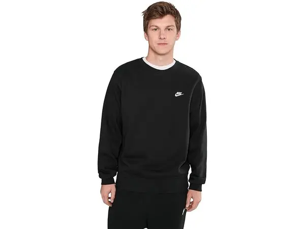 Nike Club Basketball Crew Sweatshirt - Black