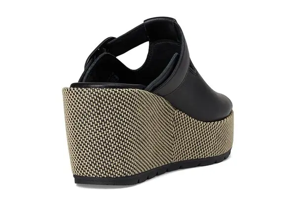 Sorel Sunpeak Wedge Slide Sandals - Black