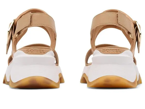 Sorel Kinetic Impact Wedge Sandals - Beige