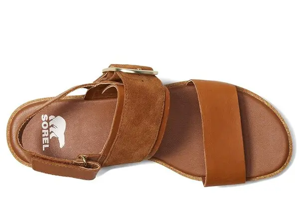 Sorel Ella Iii Slingback Sandals - Brown