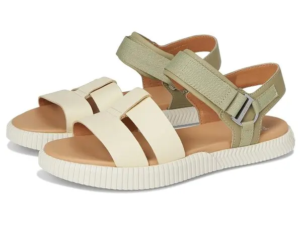 Sorel Ona Ave Ankle Strap Flat Sandals - Multi