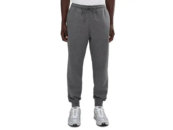 Nike Club Fleece Joggers With Embroidered Logo - Gray