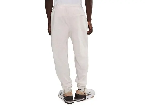 Nike Club Fleece Joggers With Embroidered Logo - White