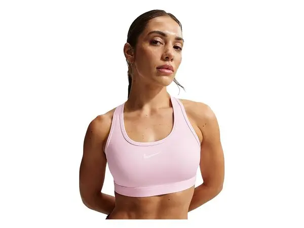 Nike Swoosh Medium Support Bra Bra - Pink