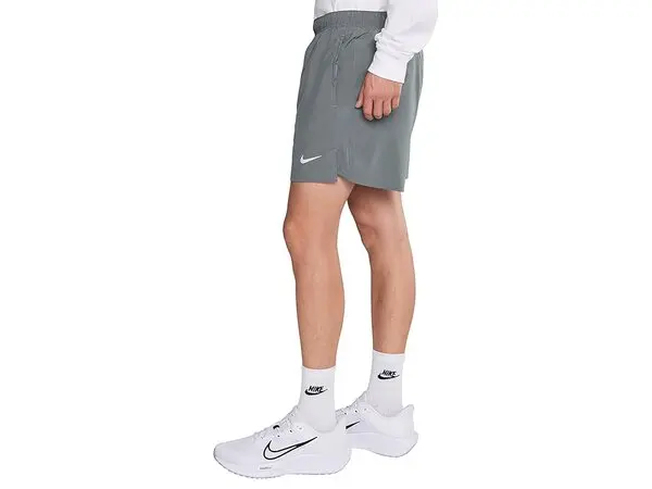 Nike Dri-fit Challenger 5 Brief-lined Shorts - Gray