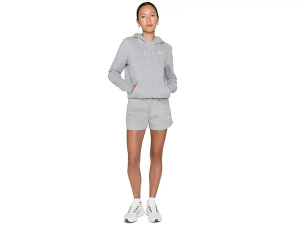 Nike Club Fleece Mid-rise Shorts - Gray