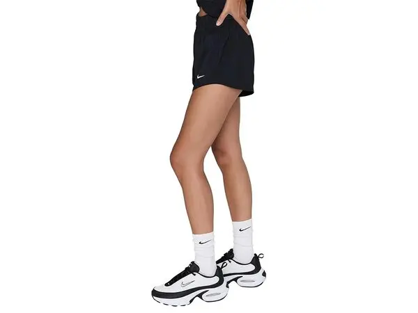 Nike Dri-fit Mid-rise 3 Brief-lined Shorts - Black