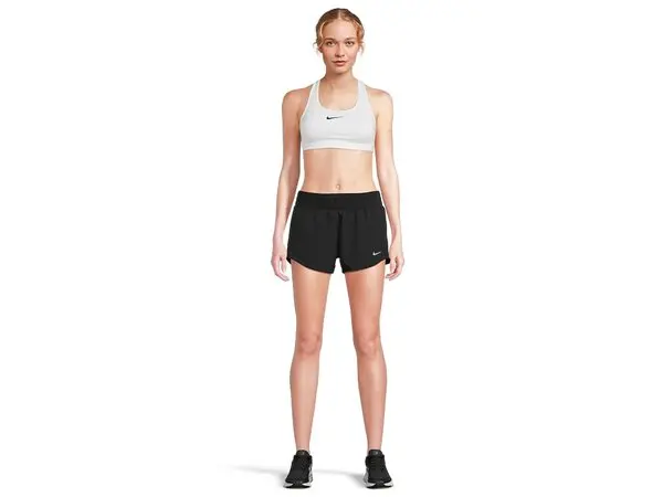 Nike Dri-fit Mid-rise 3 Brief-lined Shorts - Black