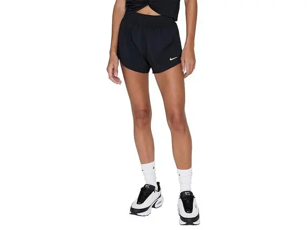 Nike Dri-fit Mid-rise 3 Brief-lined Shorts - Black