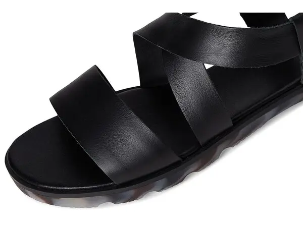 Sorel Ella Iii Crisscross Sandals - Black