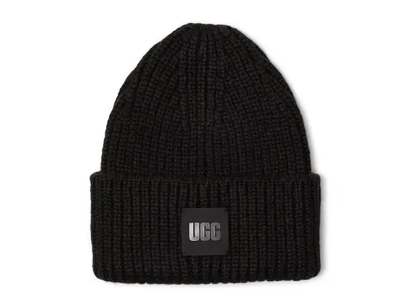 UGG Ribbed Beanie - Black