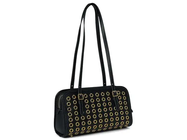 COACH Swing Zip Shoulder Bag With Grommets