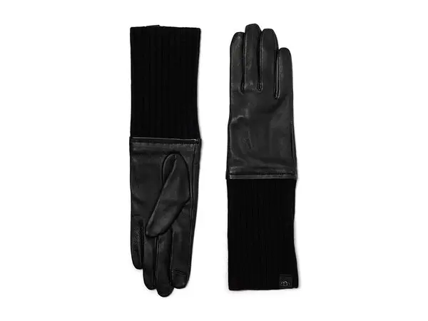 UGG Luxe Glove Dress Gloves - Black