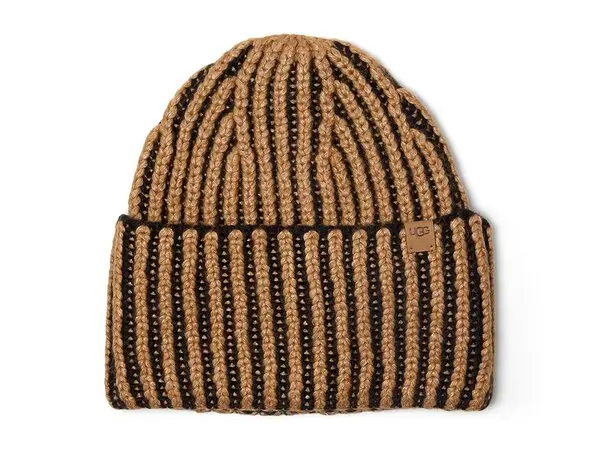 UGG Chunky Ribbed Beanie - Black