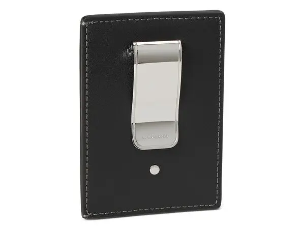 COACH Money Clip Card Case Wallet Handbags - Black