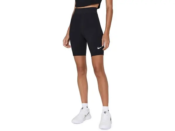 Nike Classic High-rise 8” Shorts - Black/sail