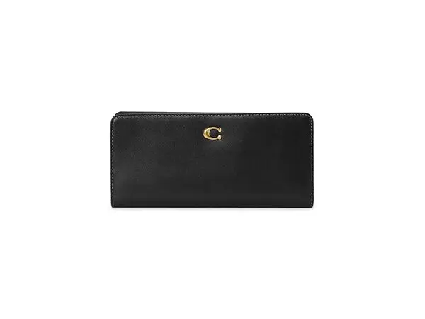 COACH Essential Skinny Wallet Wallet Handbags - Black