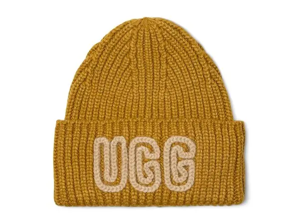 UGG Chunky Ribbed Beanie - Tan