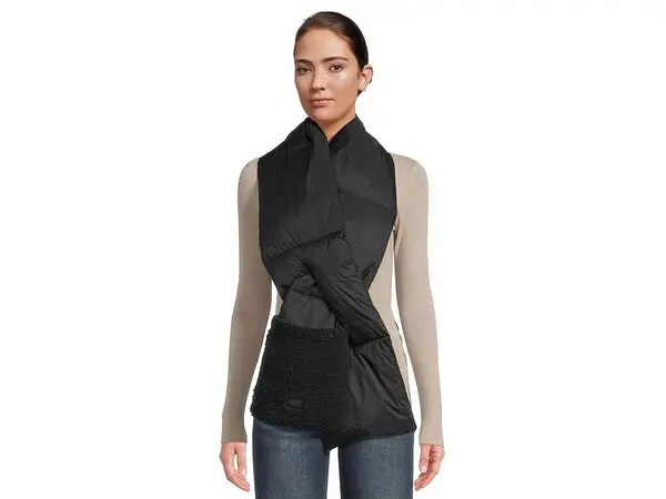UGG Aw Fluff Packable Scarf Scarves - Black