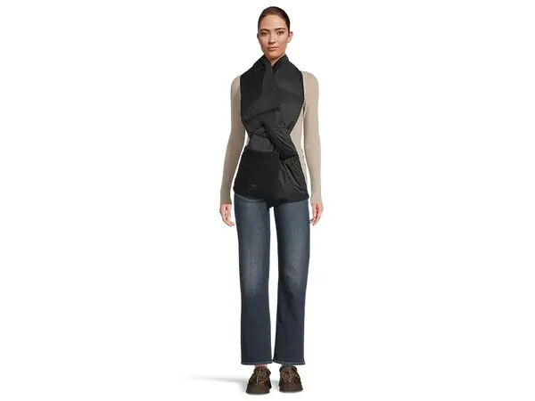 UGG Aw Fluff Packable Scarf Scarves - Black