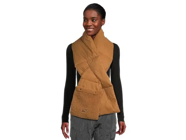 UGG Aw Fluff Packable Scarf Scarves - Brown