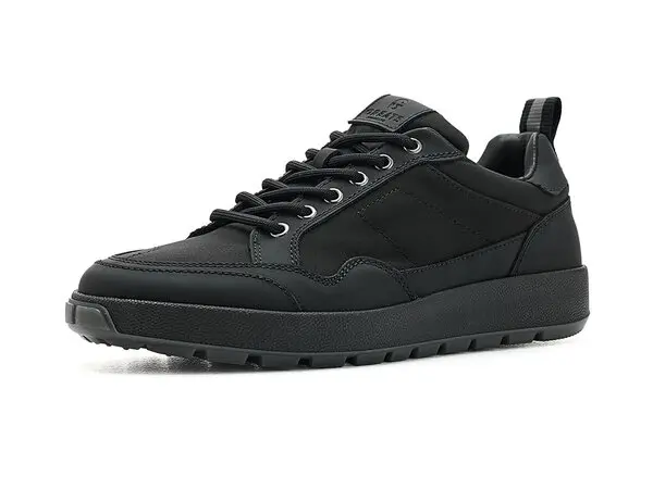 Greats Ravine Lace-up Suede And Mesh Sneakers - Black