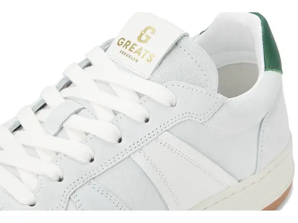 Greats Ironside Suede And Leather Lace-up Sneakers