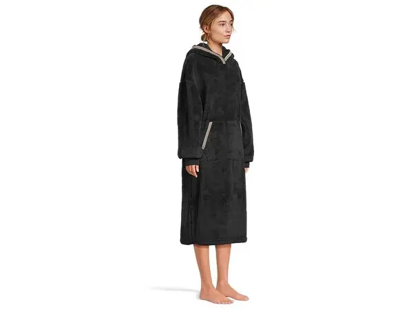 UGG Oversized Plush Fleece Hoodie - Black
