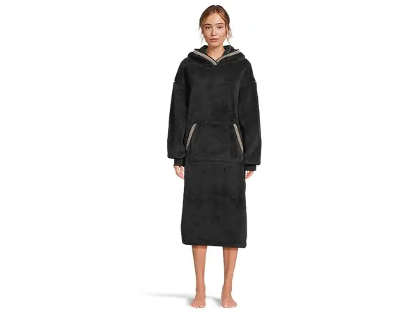 UGG Oversized Plush Fleece Hoodie - Black
