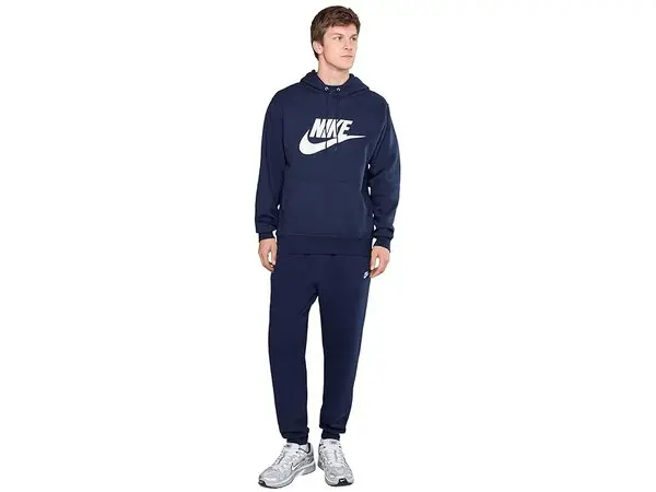 Nike Club Fleece Pullover Hoodie - Navy