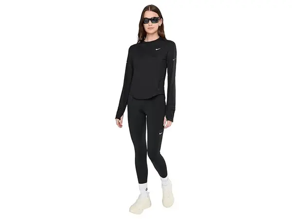 Nike Swift Dri-fit Ultraviolet Long Sleeve Crew Neck Running Top