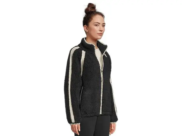 UGG Nikia Crochet Uggfluff Jacket - Black