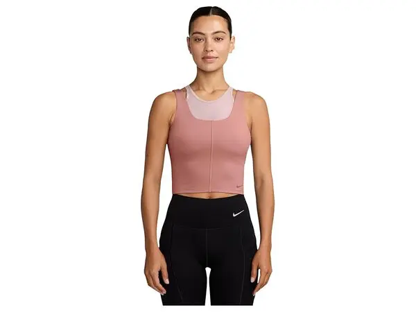 Nike Dri-fit Cropped Tank Top - Pink