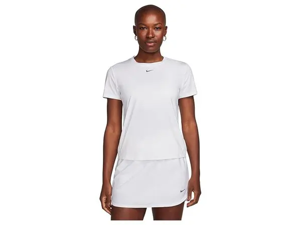 Nike Dri-fit Classic Short Sleeve Top - White