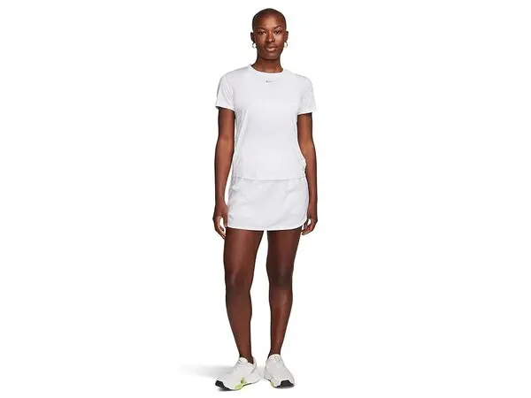 Nike Dri-fit Classic Short Sleeve Top - White