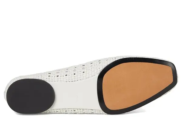 Vince Vivian Weave Leather Ballet Flats