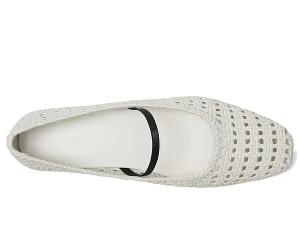 Vince Vivian Weave Leather Ballet Flats
