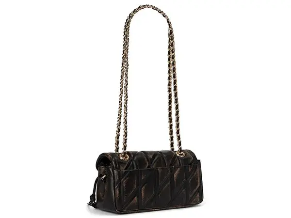COACH Tabby Shoulder Bag 20 In Loved Leather With Quilting - Black