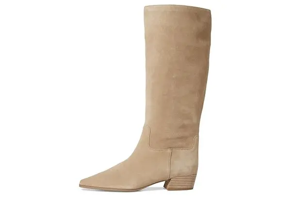 Vince Camuto Pavla Suede Knee High Boots - Beige