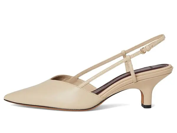 Vince Levvy Slingback Shoes - Beige