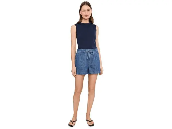 Madewell Ribbed Crewneck Tank - Navy