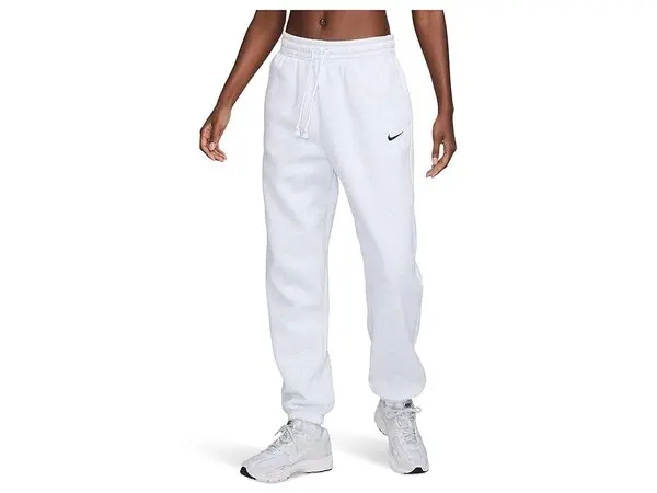 Nike Phoenix Fleece High-waisted Oversized Sweatpants - Gray