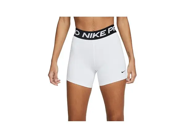 Nike Pro 5 Inch Shorts - White