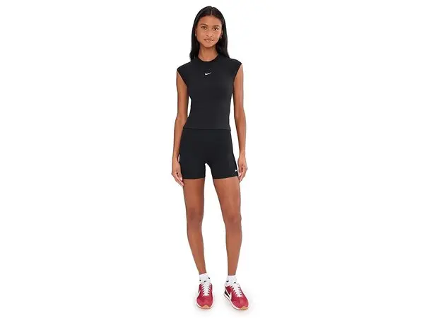 Nike High-waisted 5" Biker Shorts - Black