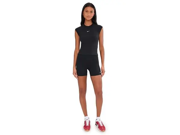 Nike High-waisted 5" Biker Shorts - Black