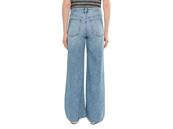 Madewell Ultimate Wide Leg Jeans In Raebrook Wash - Blue