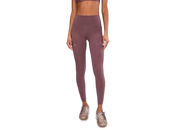 Nike Dri-fit Swift High-waisted 7/8 Running Leggings With Pockets - Pink