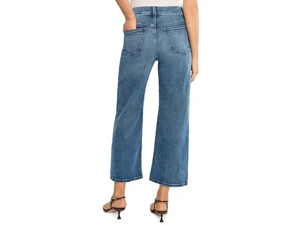 Madewell Wide Leg Crop Jeans In Oneida Wash